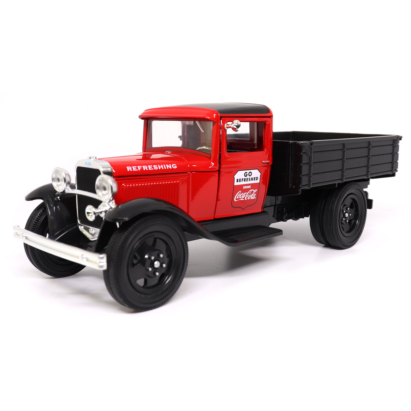 1931 Coca Cola Ford Pickup Model AA Red (1:24 Scale) — Motor City Classics