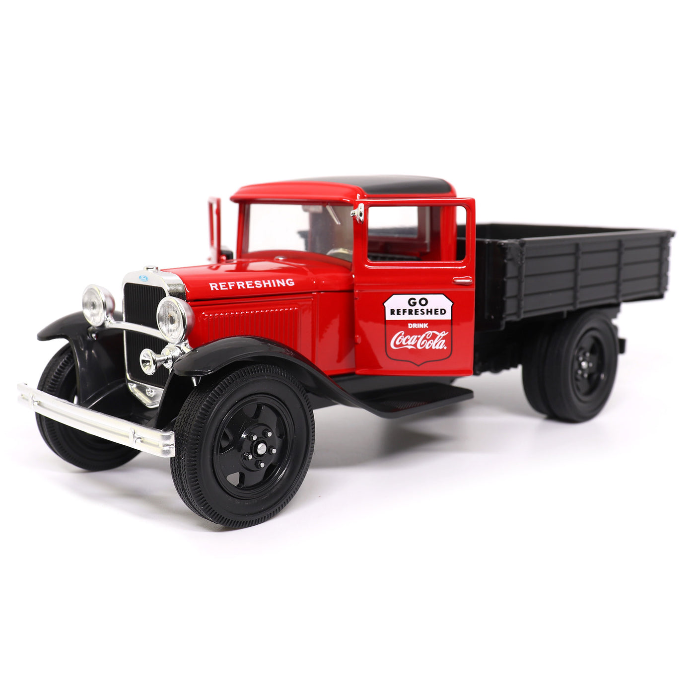 1931 Coca Cola Ford Pickup Model AA Red (1:24 Scale) — Motor City Classics