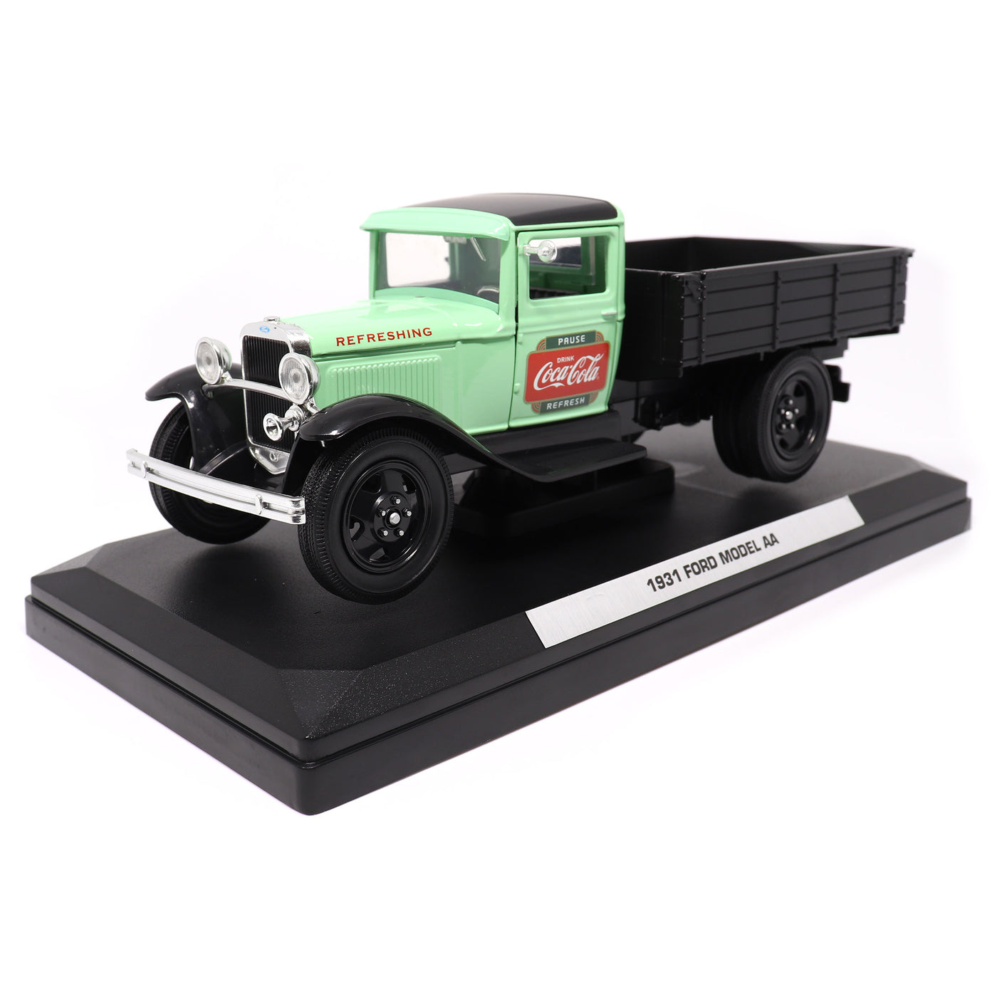 1931 Coca Cola Ford Pickup Model AA Green (1:24 Scale) — Motor City ...