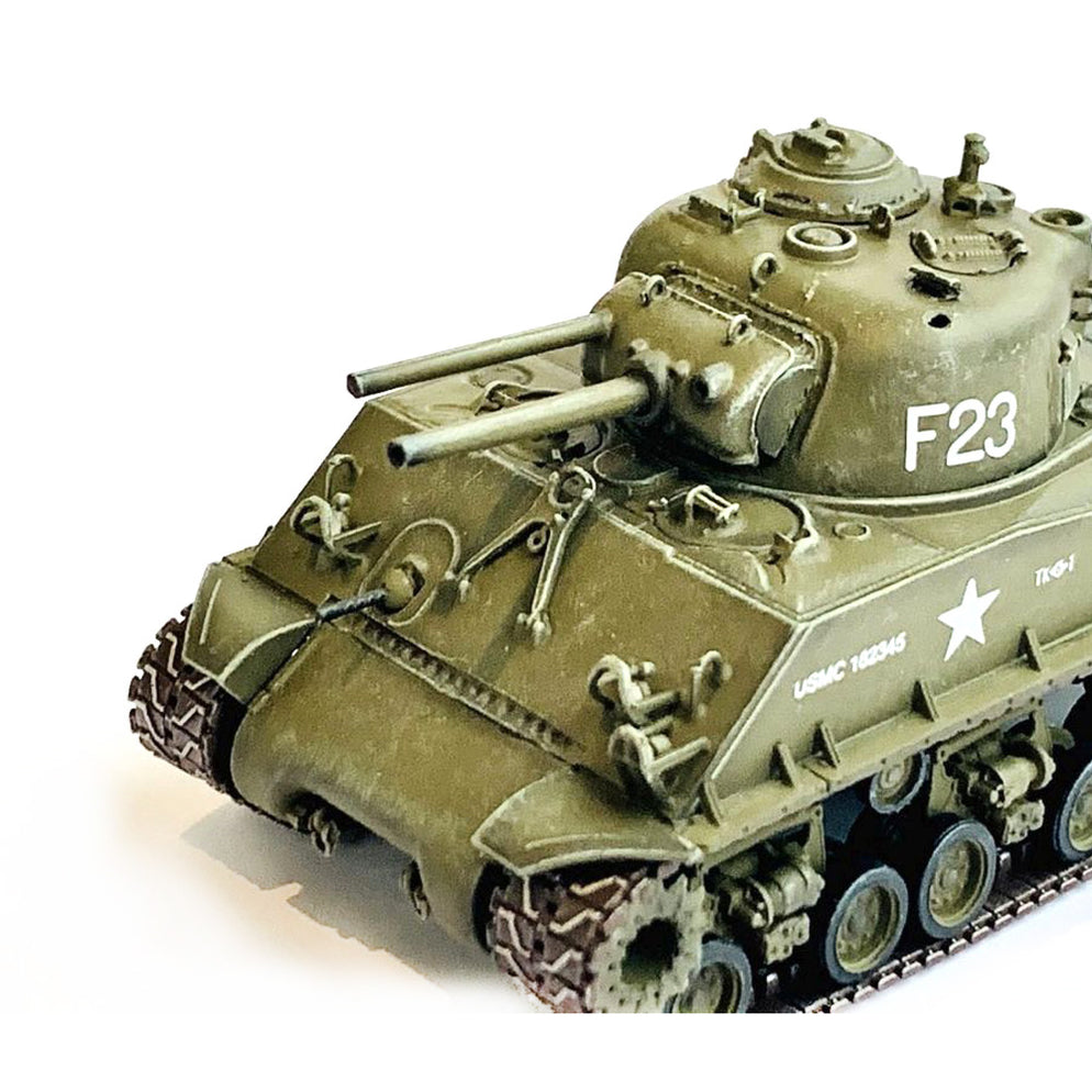 USMC M4A3 Sherman Flame Tank (1:72 Scale) — Motor City Classics