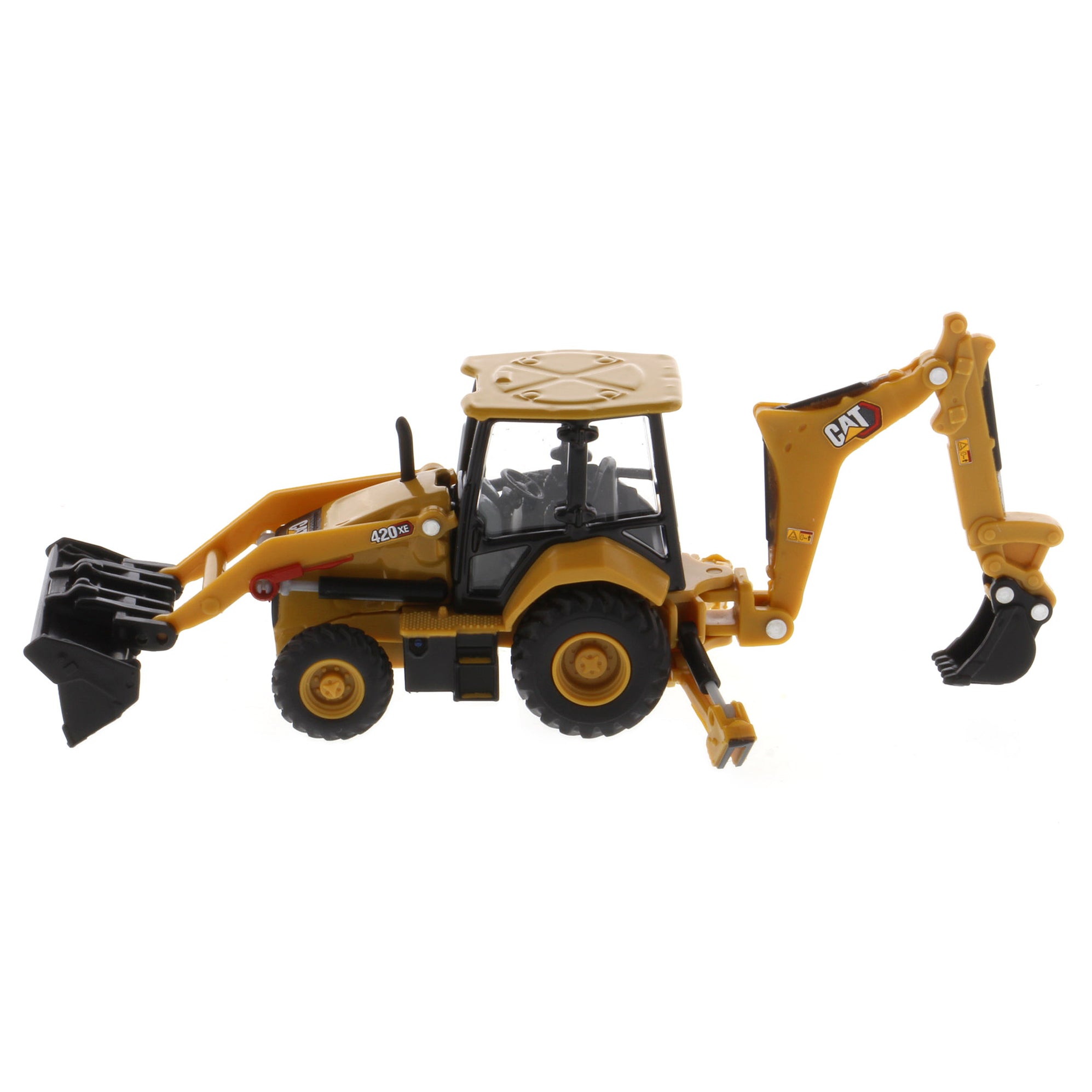 1:64 Cat 420 XE Backhoe Loader — Motor City Classics