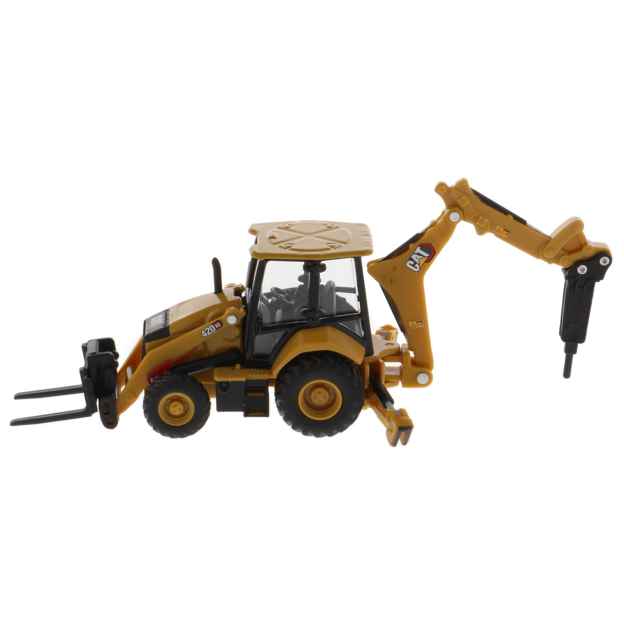 1:64 Cat 420 XE Backhoe Loader — Motor City Classics