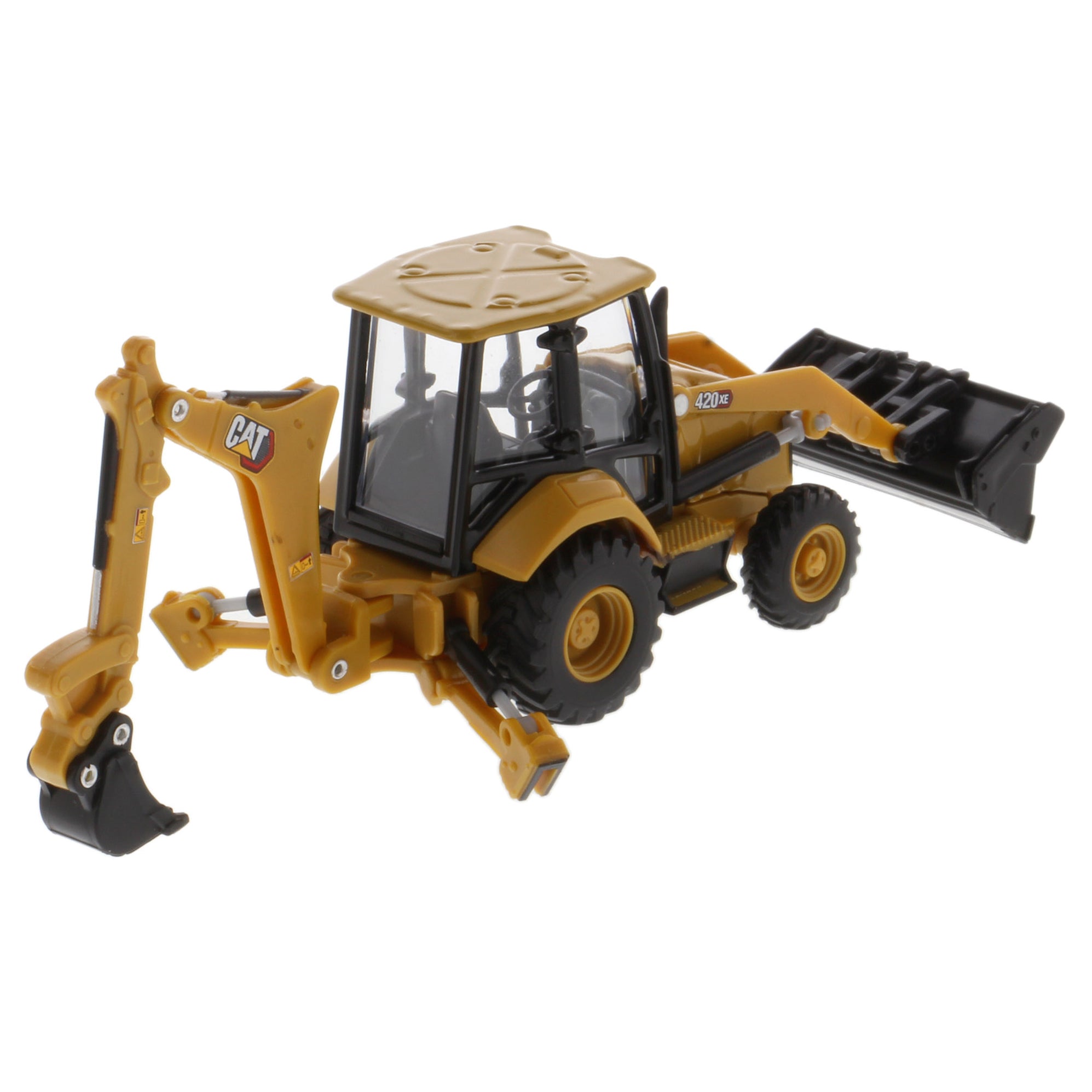 1:64 Cat 420 XE Backhoe Loader — Motor City Classics