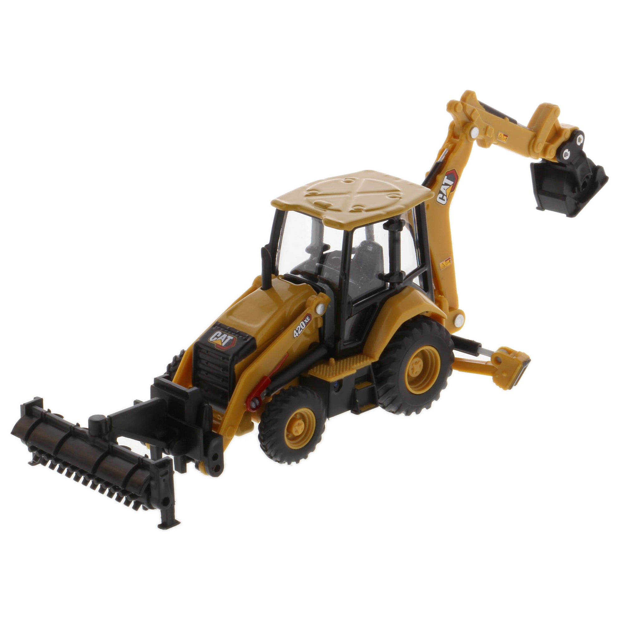 1:64 Cat 420 XE Backhoe Loader — Motor City Classics