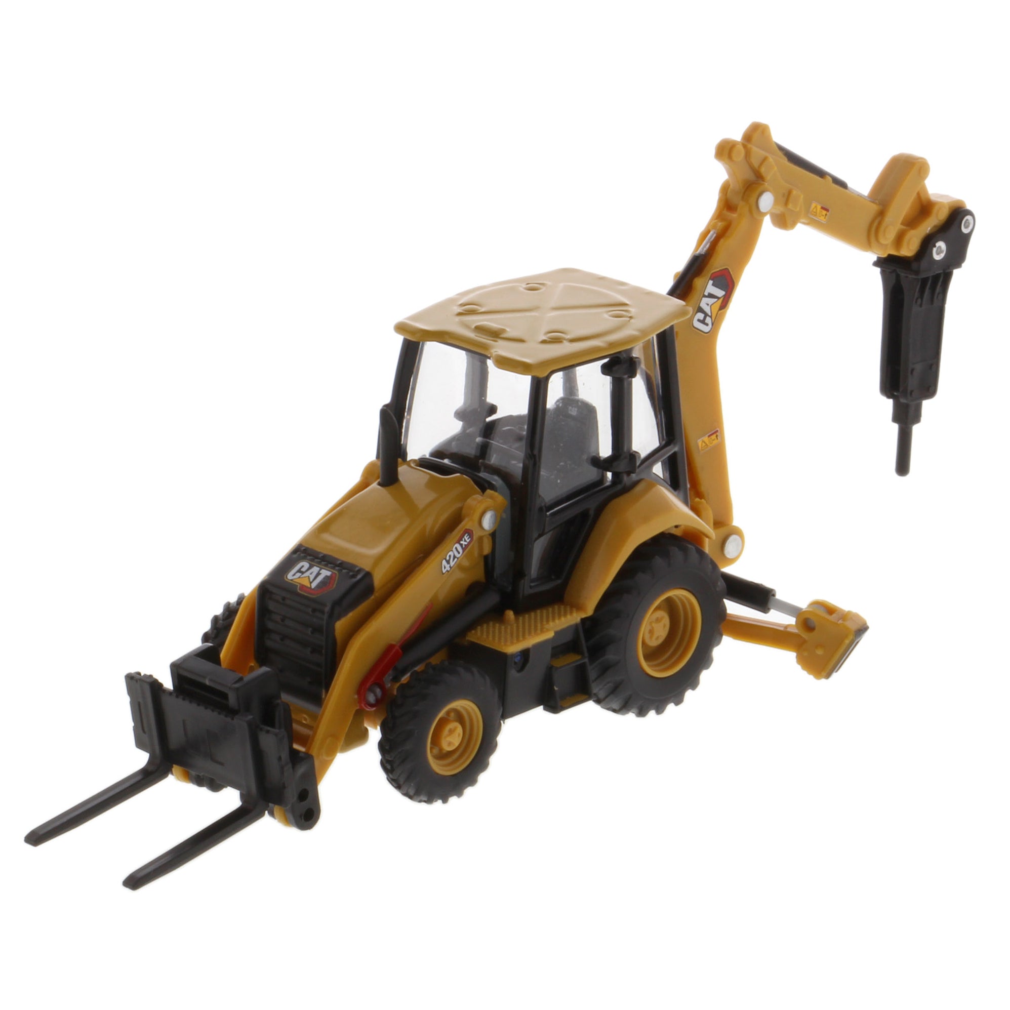 1:64 Cat 420 XE Backhoe Loader — Motor City Classics