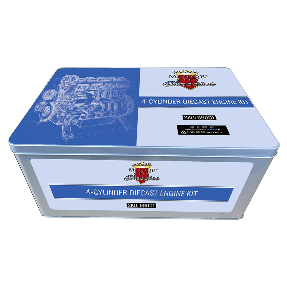 4-Cylinder Diecast Engine Kit — Motor City Classics