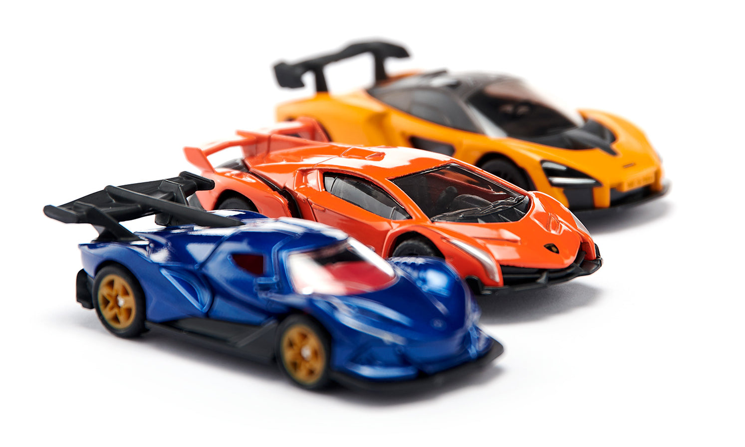 Gift Set Supercars (Lamborghini Veneno, Apollo I.E.,McLaren Senna ...