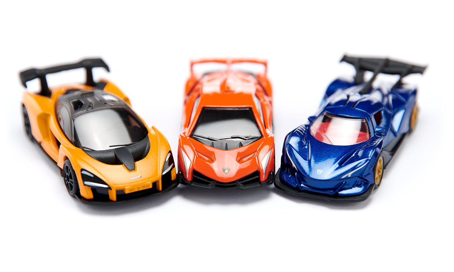 Gift Set Supercars (Lamborghini Veneno, Apollo I.E.,McLaren Senna ...
