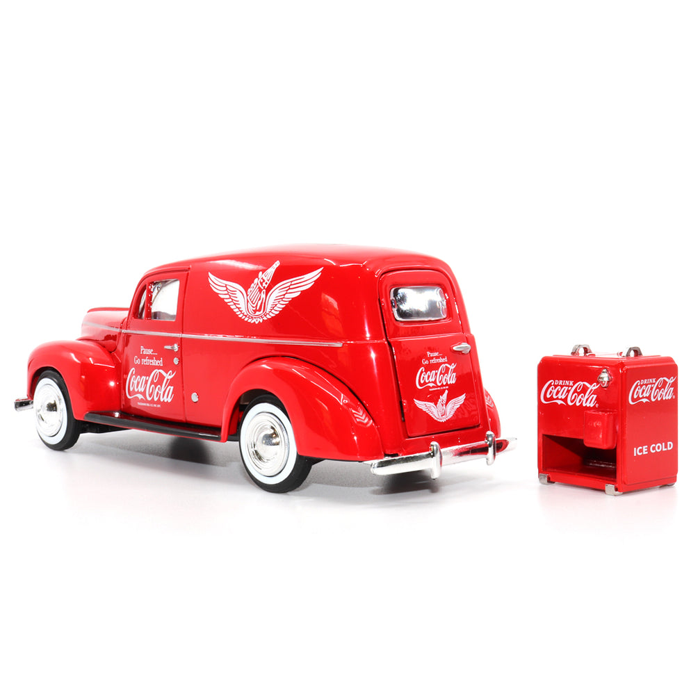 1940 Coca Cola Ford Delivery Van w/ Cooler (1:24 Scale) — Motor City ...