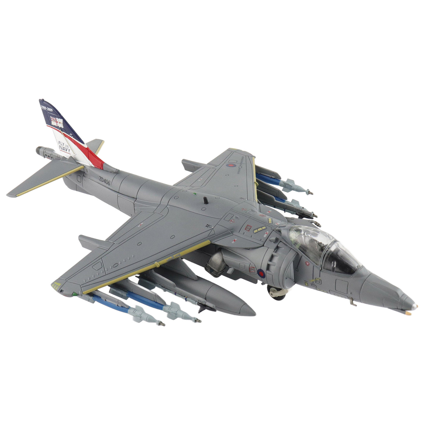 1:72 Scale Harrier GR.9 ZD406, Royal Navy Strike Wing, RAF Station Cot ...