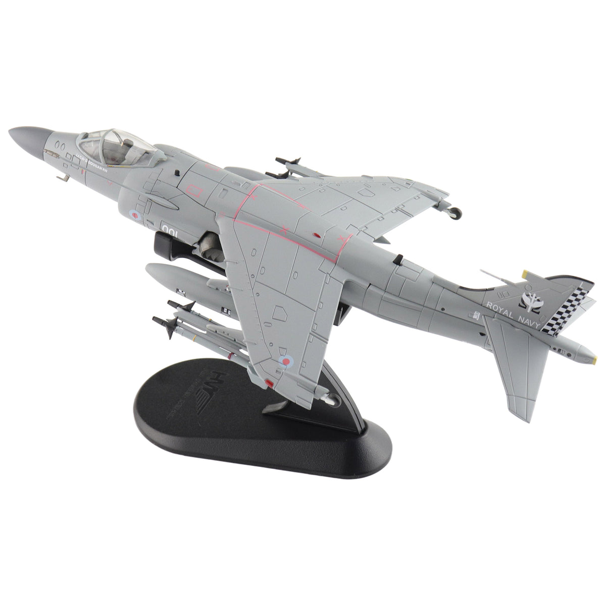 1:72 Scale Sea Harrier FA.2 ZH796, Royal Navy, 2018 (w: Sea Eagle miss ...
