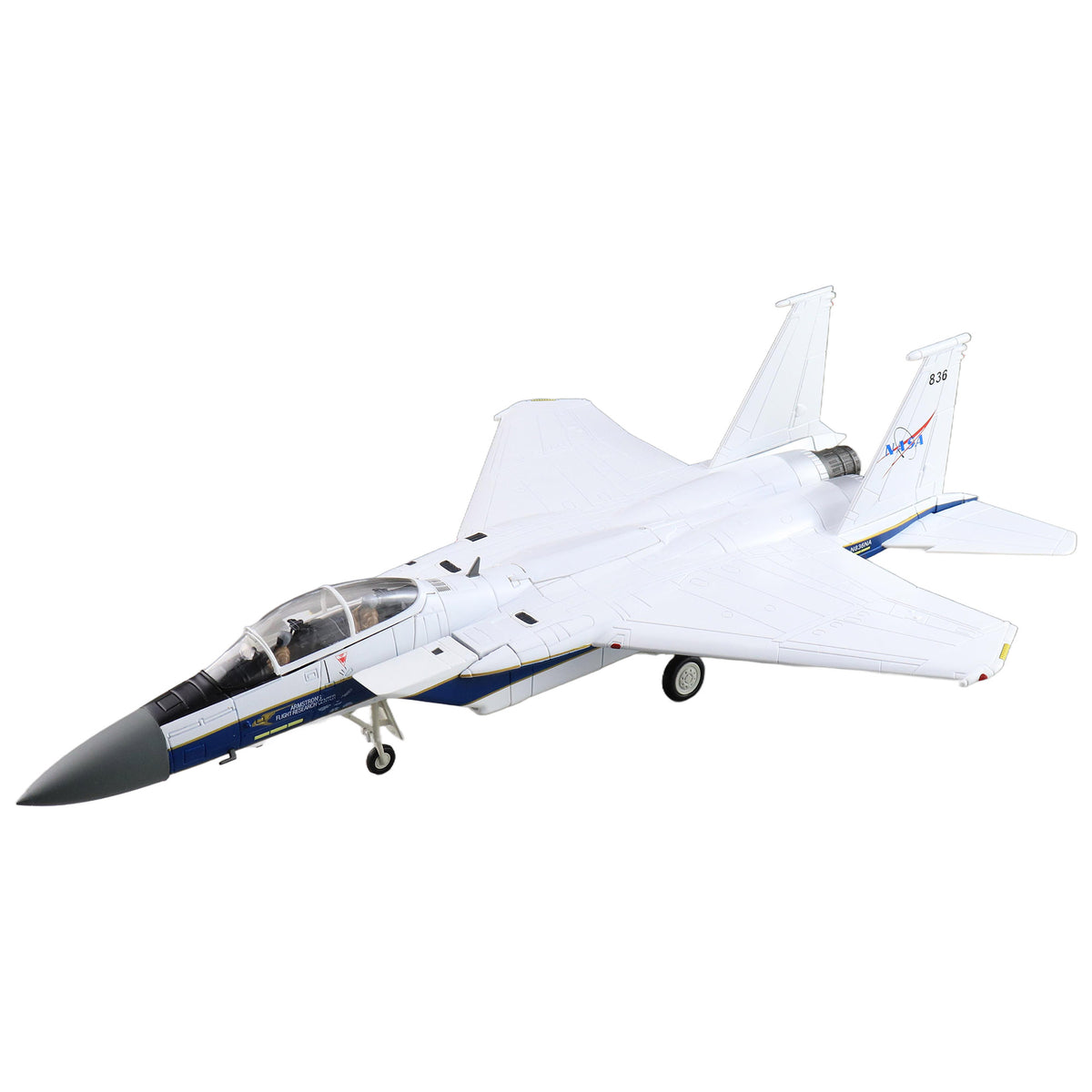 1:72 Scale F-15B "NASA" 836, Edwards AFB Airshow 2022 (w: optional AIM ...