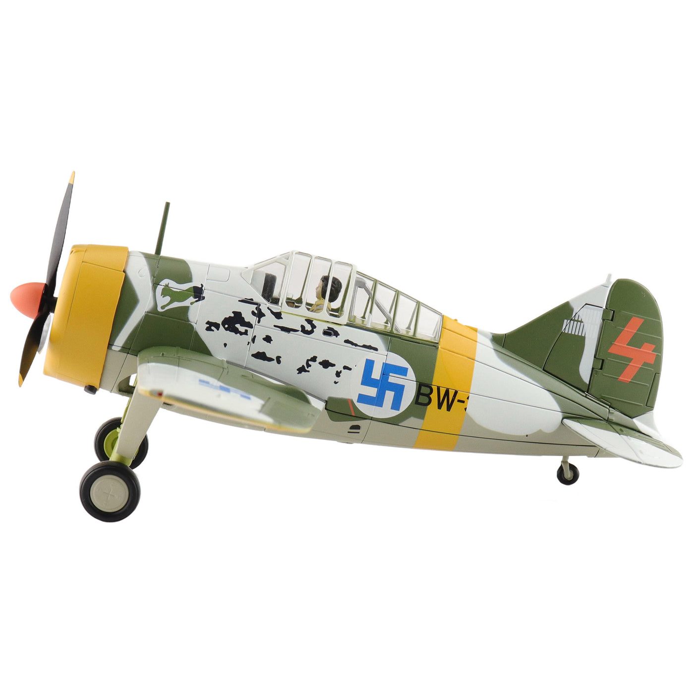 1:48 Scale Brewster Model 239 "Buffalo" (winter scheme) BW364, 3:LeLv ...