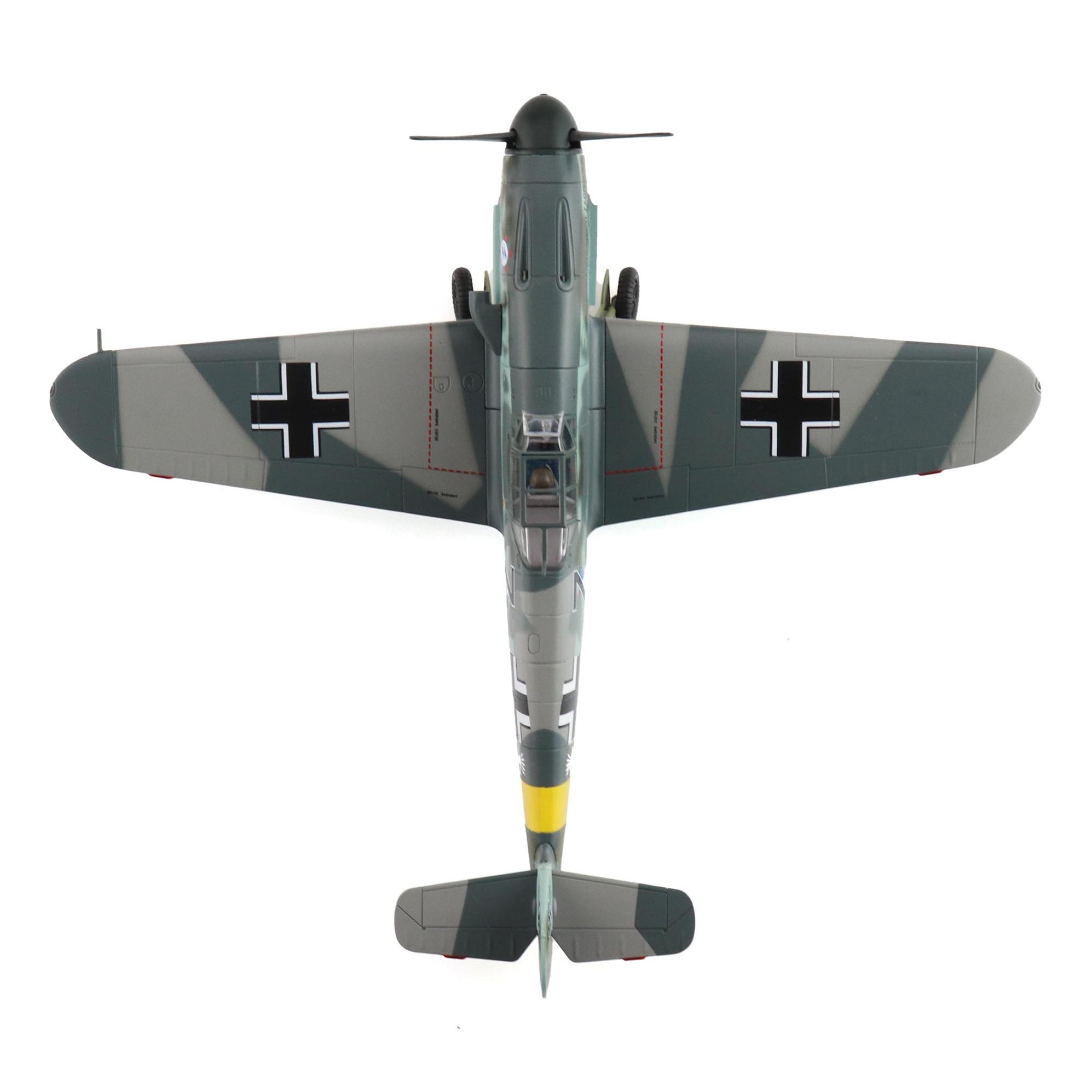 1:48 Scale BF 109F-2 "Cabo Mecanico Zaro" Black 7, 2 Escuadrilla Azulm ...