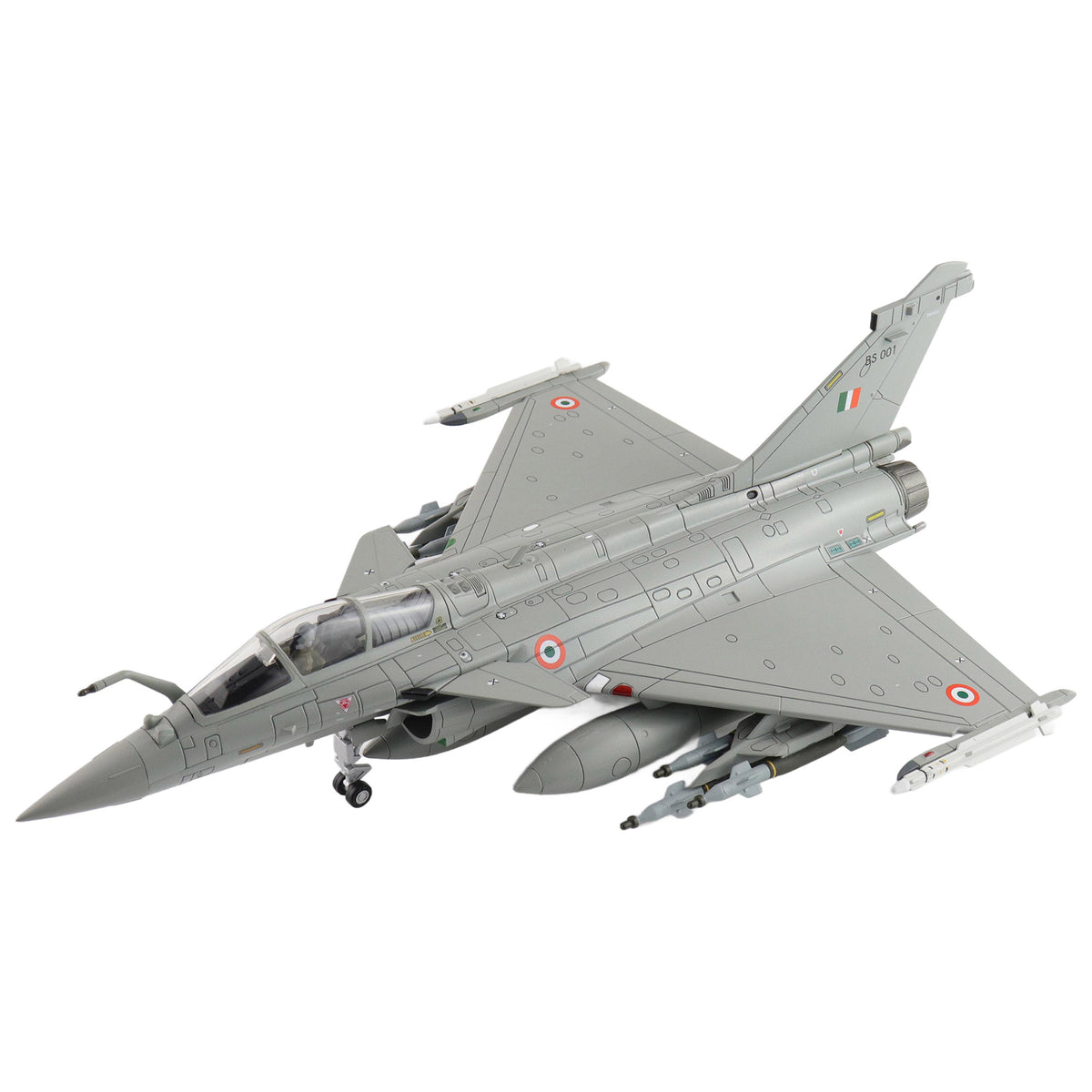 1:72 Scale Rafale EH BS 001, Indian Air Force, 2020 (w:6 x GBU-12, 6 x ...
