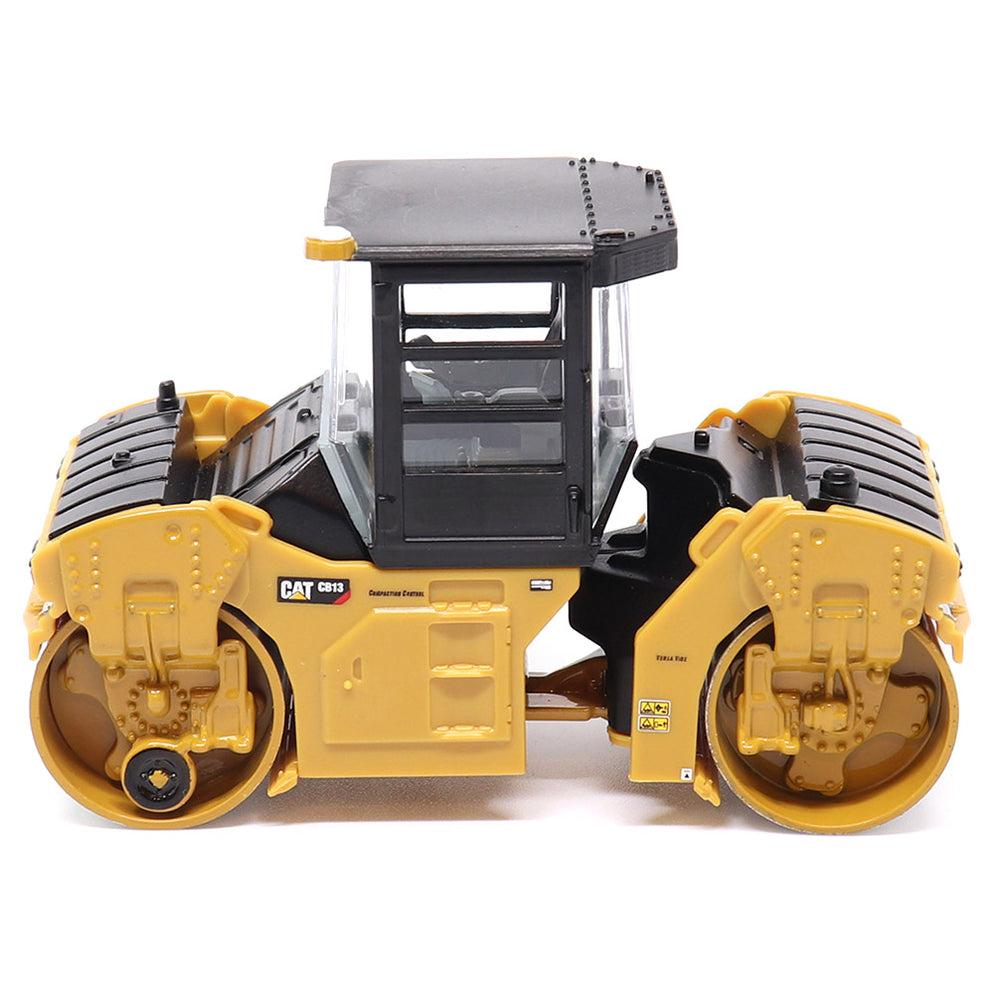 1:64 Scale Cat CB-13 Tandem Vibratory Roller with CAB — Motor City Classics