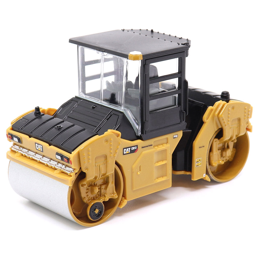 1:64 Scale Cat CB-13 Tandem Vibratory Roller with CAB — Motor City Classics