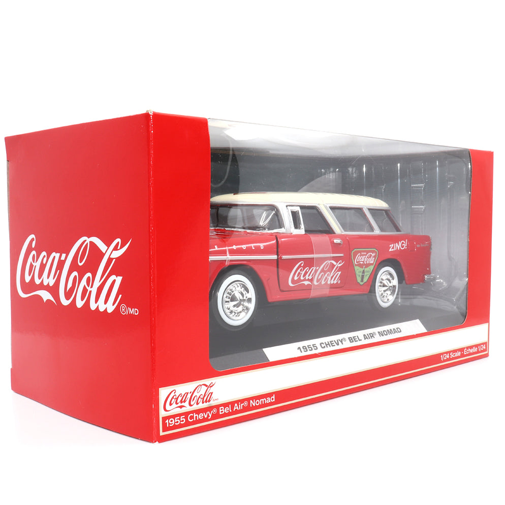 1955 Coca Cola Chevy Nomad (1:24 Scale) — Motor City Classics