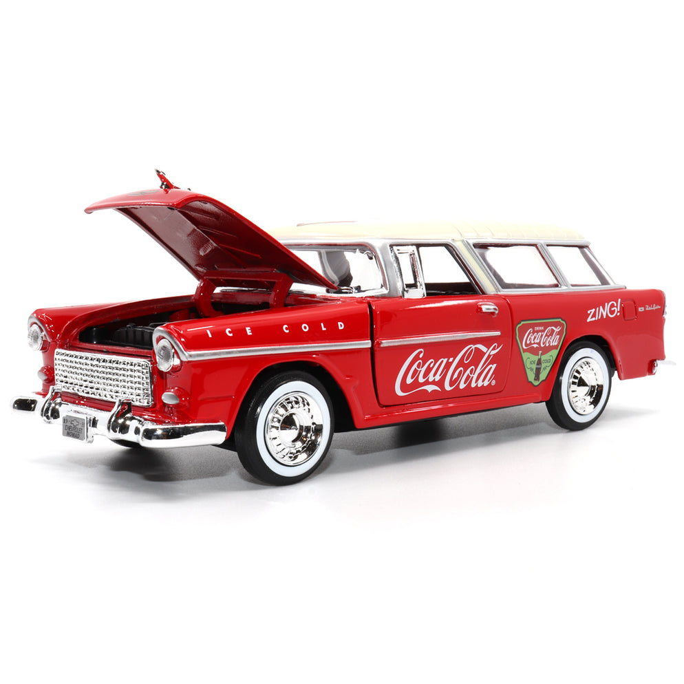 1955 Coca Cola Chevy Nomad (1:24 Scale) — Motor City Classics