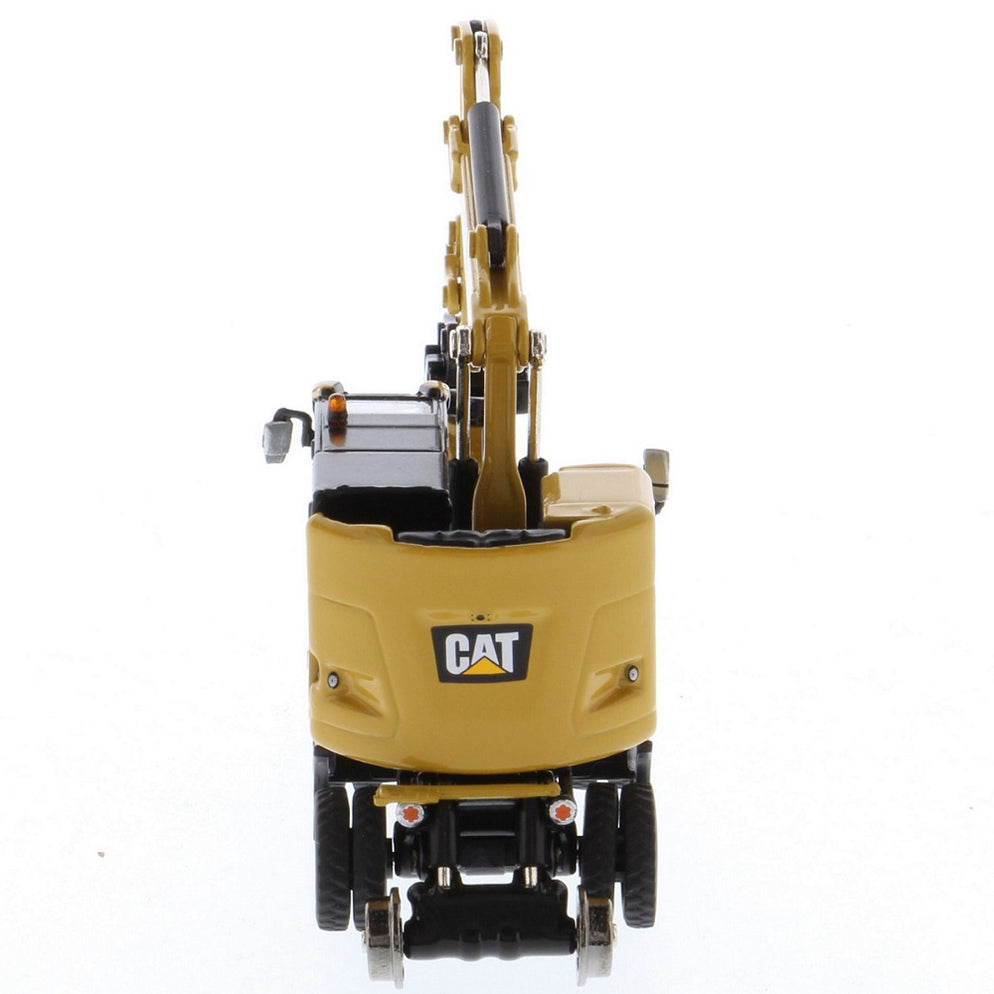 1:87 Cat M323F Railroad Wheeled Excavator - Cat Yellow Version — Motor ...