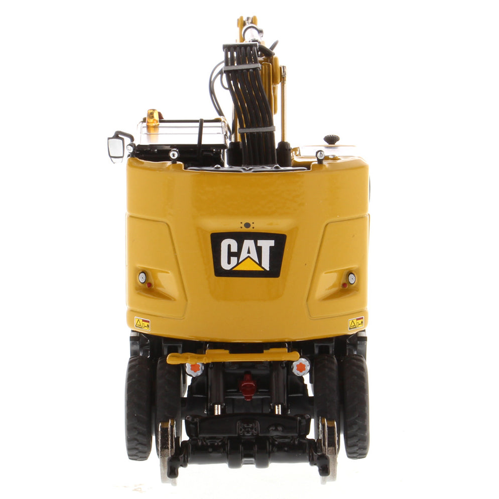 1:50 Cat M323F Railroad Wheeled Excavator - Cat Yellow Version — Motor ...