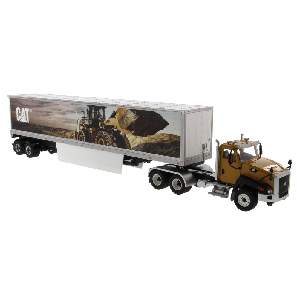 1:50 Cat CT660 with Cat Mural Trailers — Motor City Classics